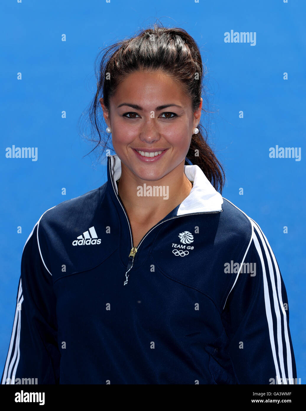 Great Britain's Sam Quek during the team announcement at Bisham Abbey ...