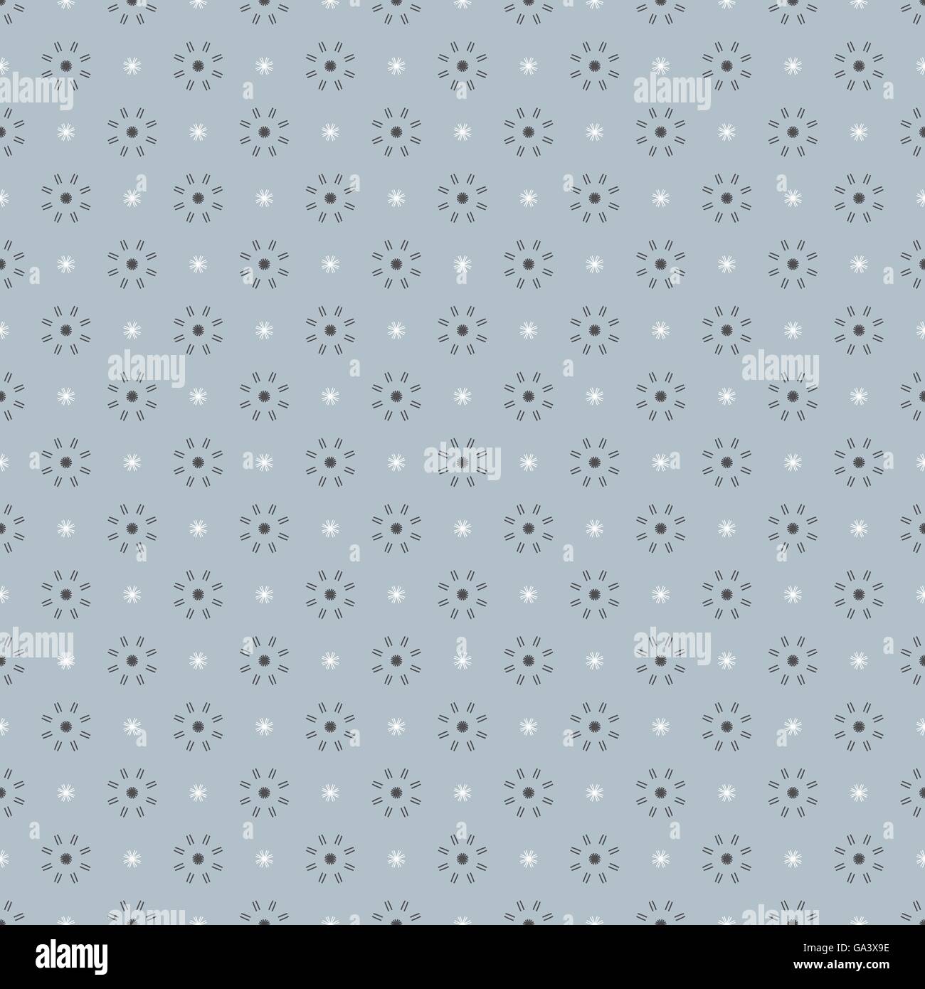 Clean Simple Blue Graphic Seamless Pattern Vector Illustration Stock ...