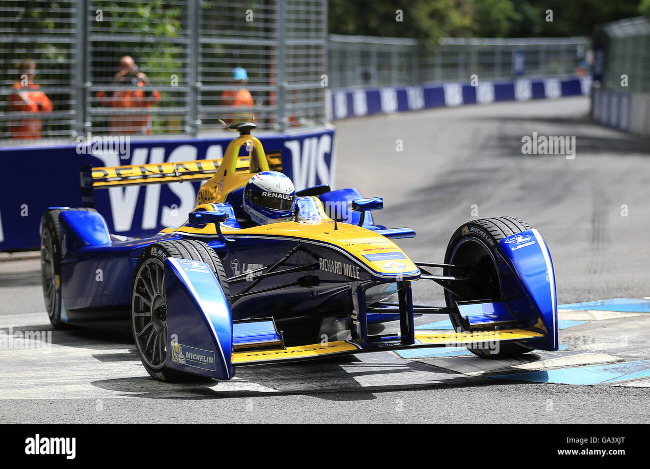 Renault e.Dams Nicolas Prost qualifying during round ten of the FIA ...