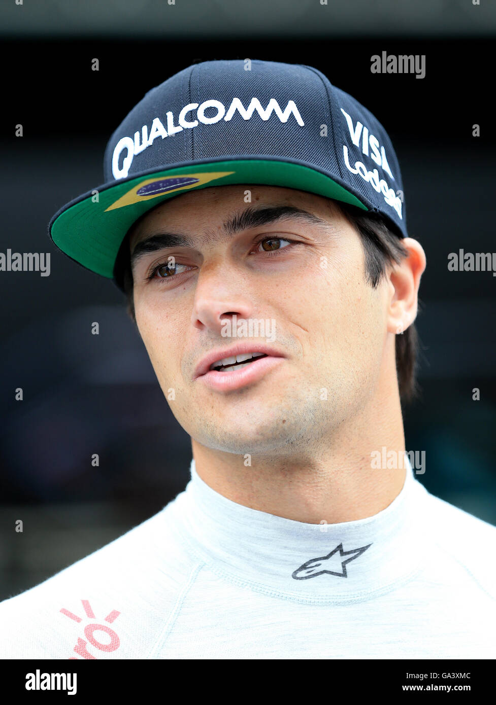 Brazil's Nelson Piquet JR during round ten of the FIA Formula E ...