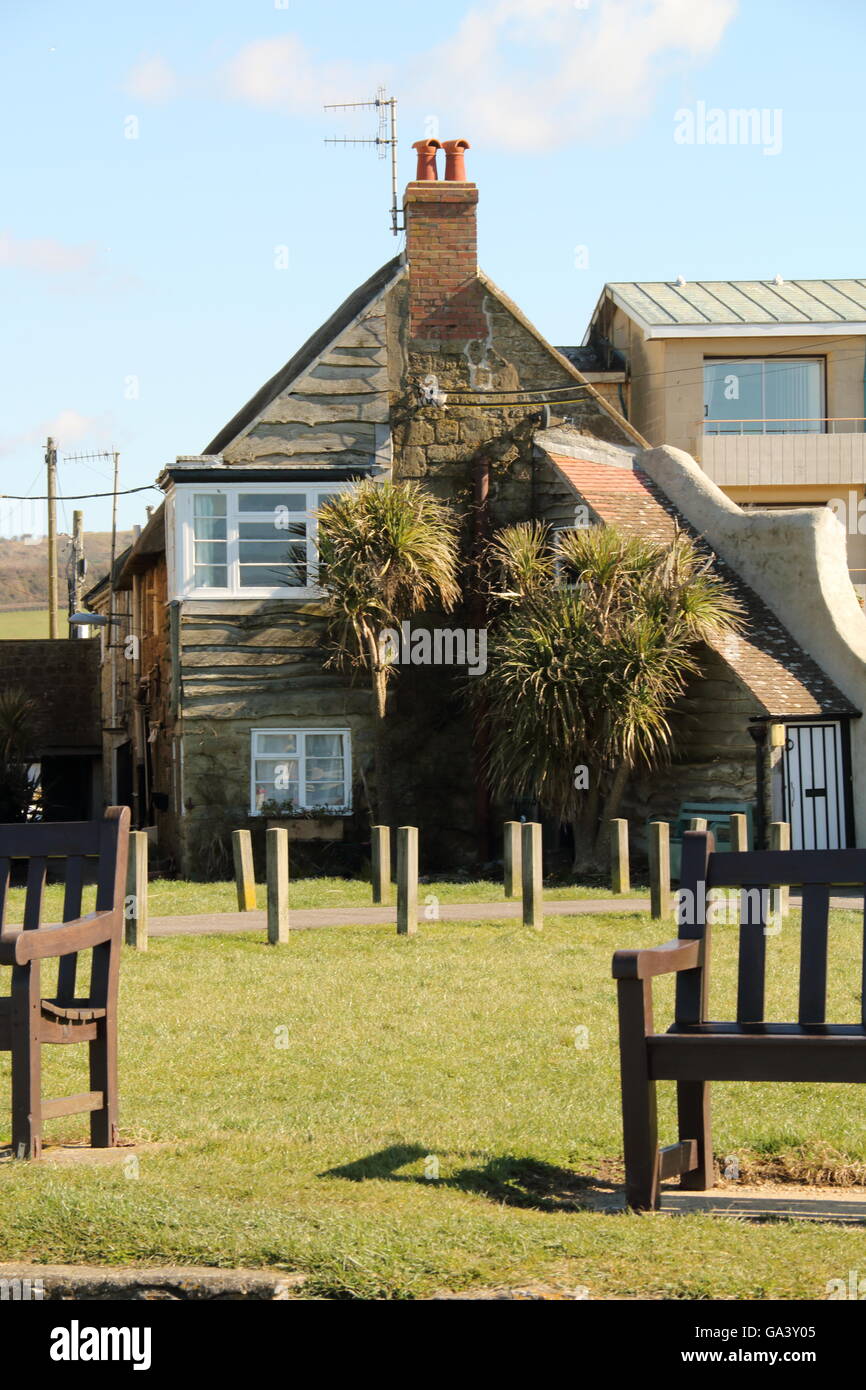 Houses at West Bay,Dorset,UK Stock Photo - Alamy