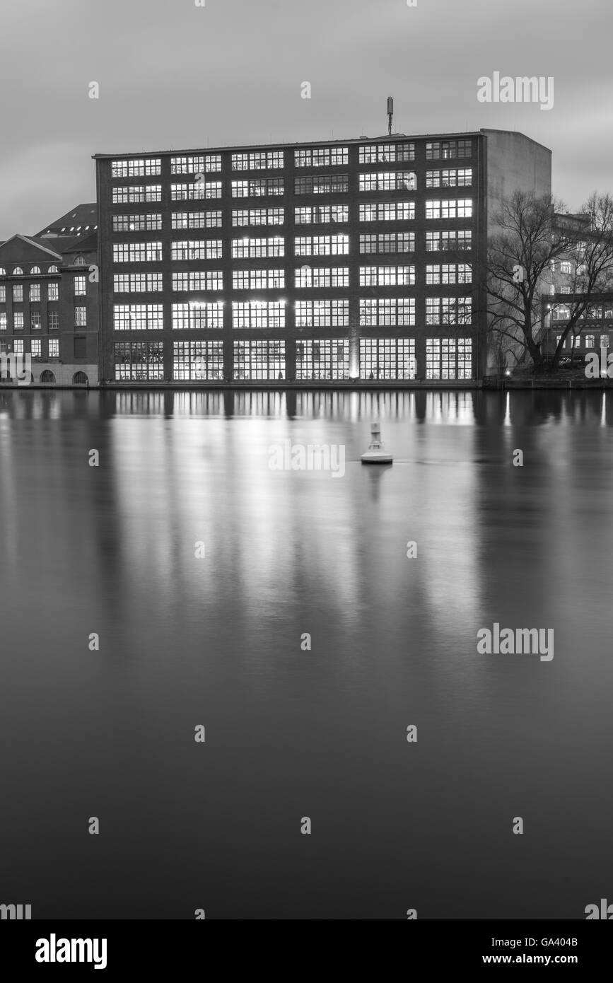 Buildings spree Black and White Stock Photos & Images - Alamy