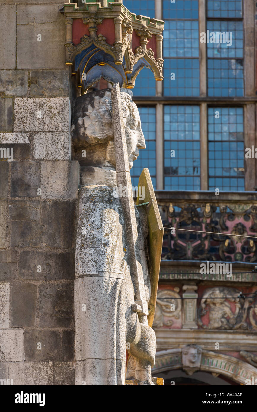 Bremen, Roland Statue Stock Photo - Alamy