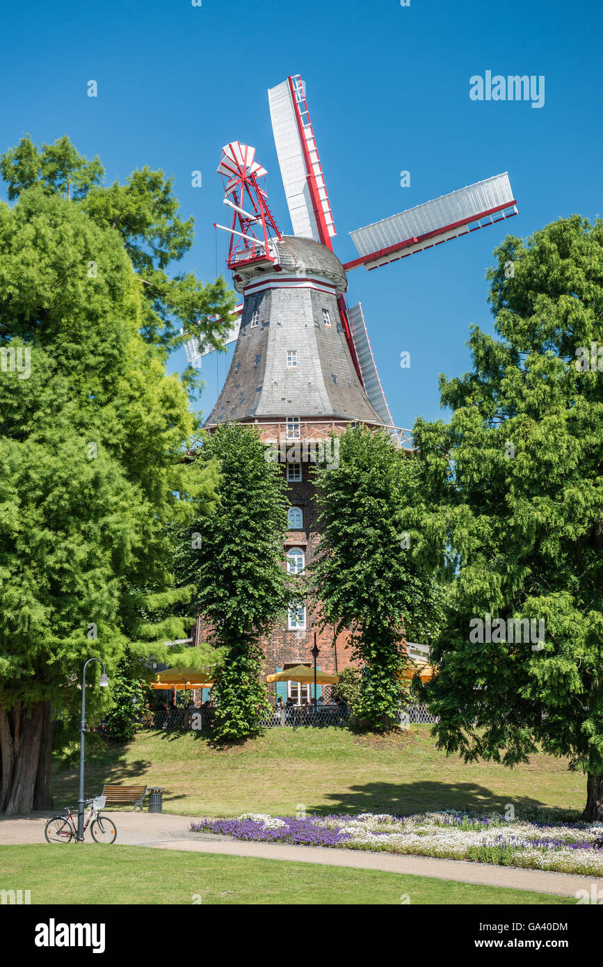 Bremen Windmill, Germany Stock Photo - Alamy