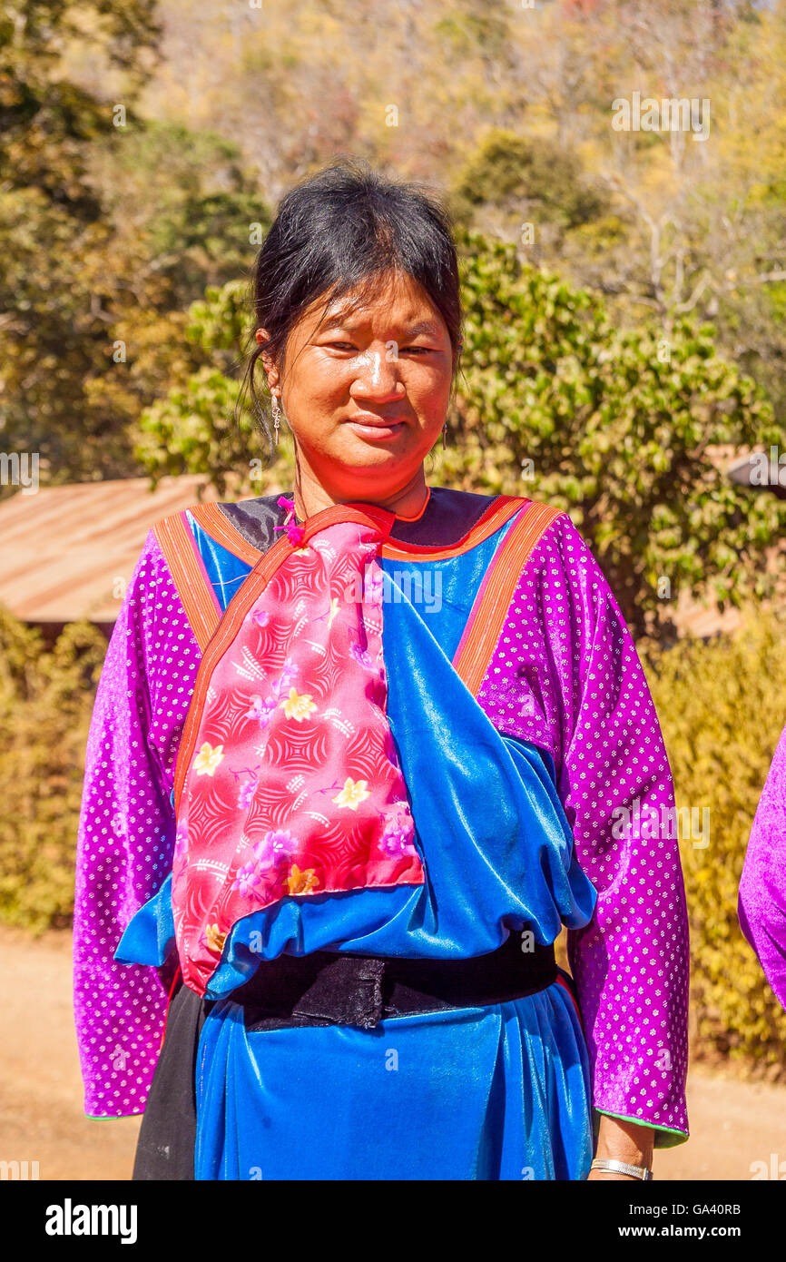 Thailand Northern Thailand Hill Tribe Stock Photo - Alamy