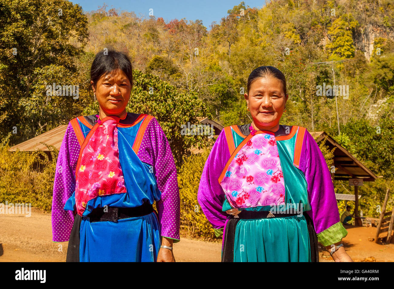 Thailand Northern Thailand Hill Tribe Stock Photo - Alamy