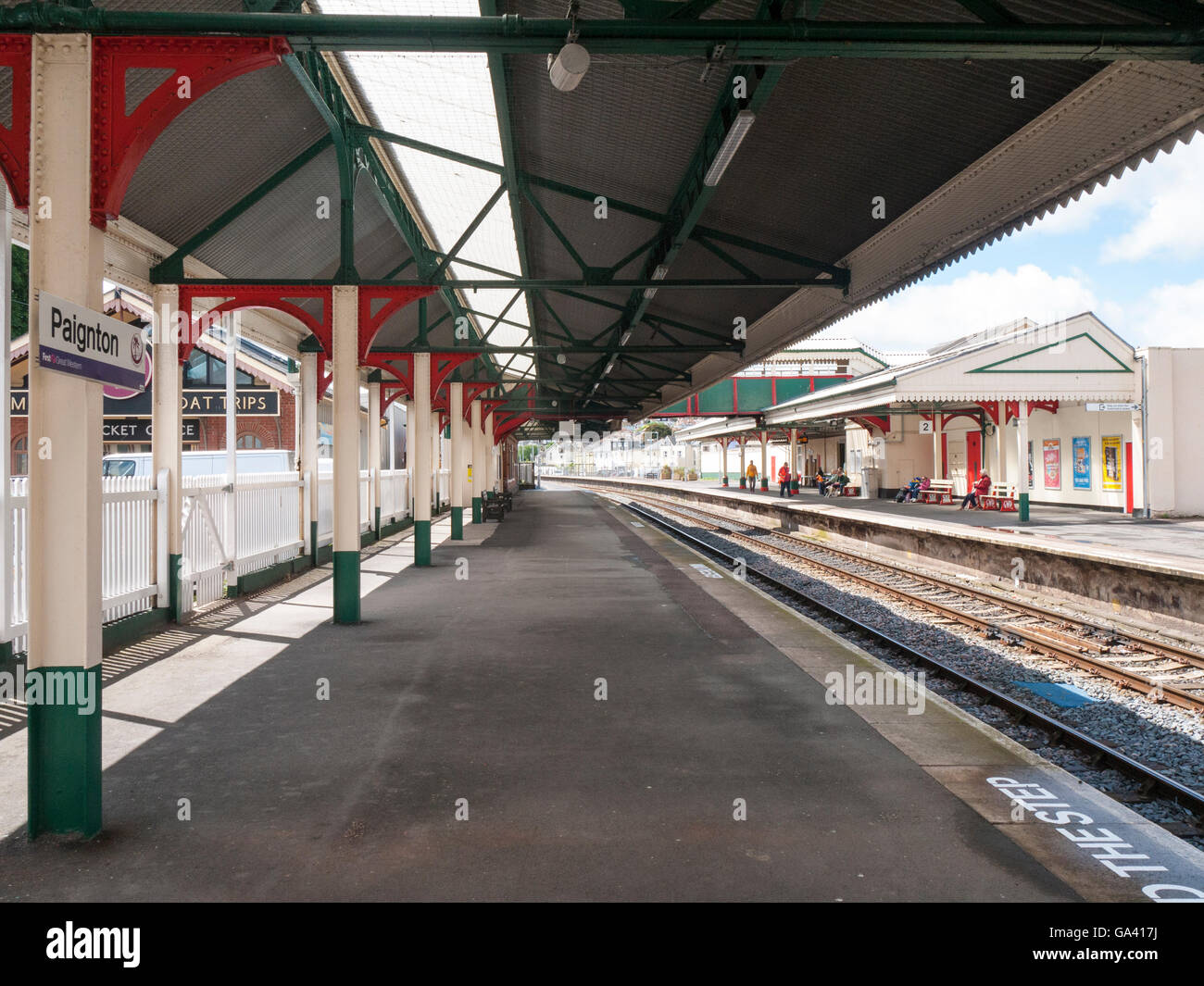 Railway station in paignton hi-res stock photography and images - Alamy