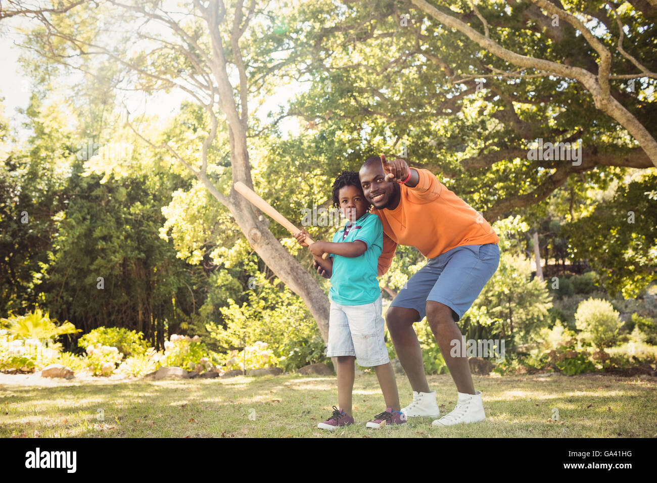 Happy family having fun Stock Photo - Alamy