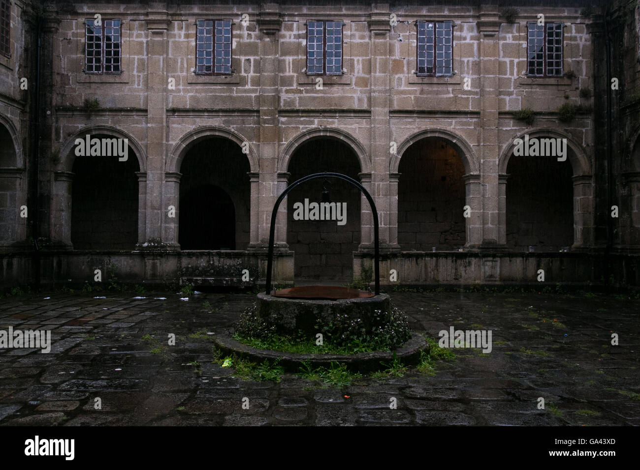 Monastery of Santa Catalina de Montefaro, Ares, Spain Stock Photo - Alamy