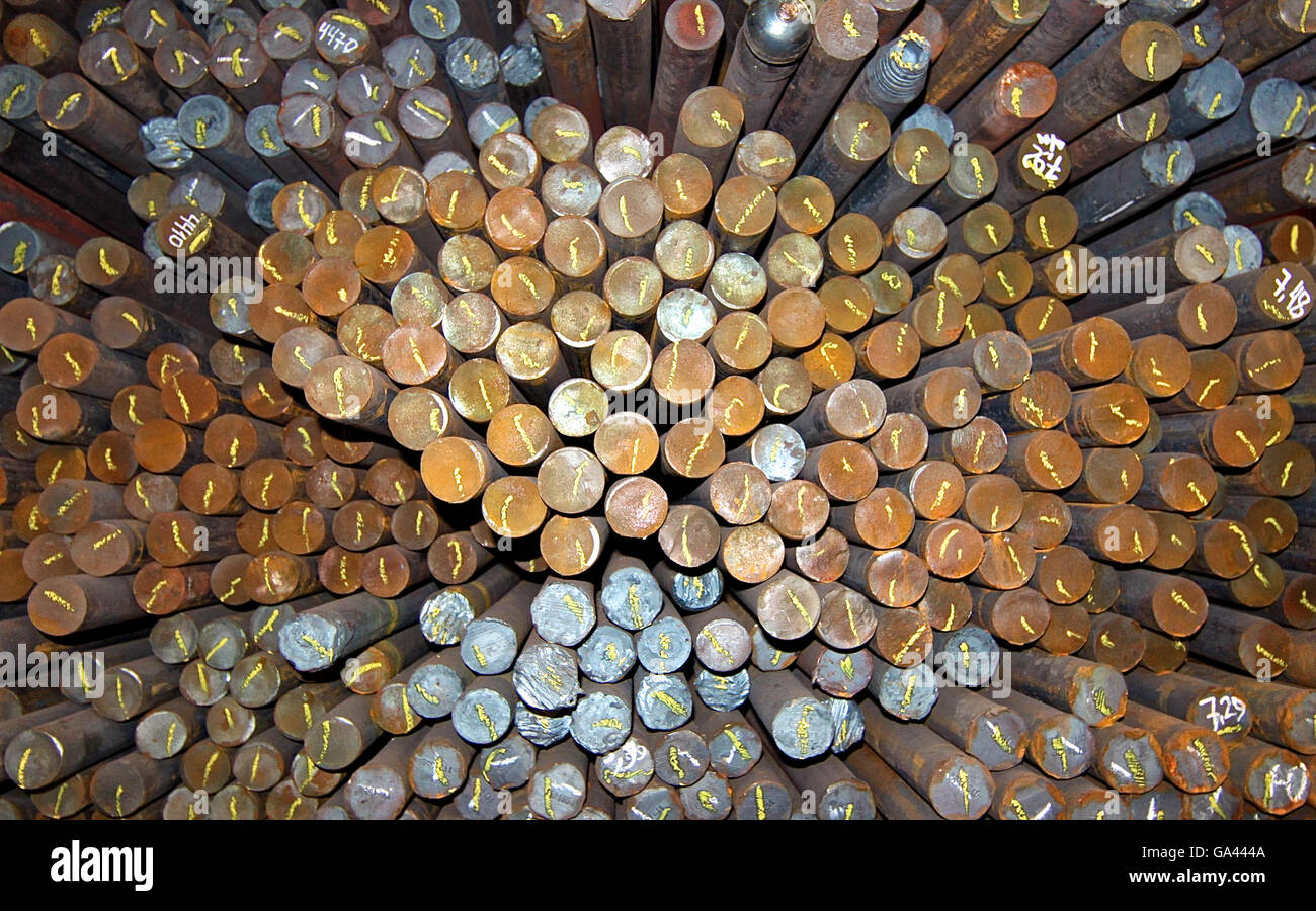 Round billets hi-res stock photography and images - Alamy