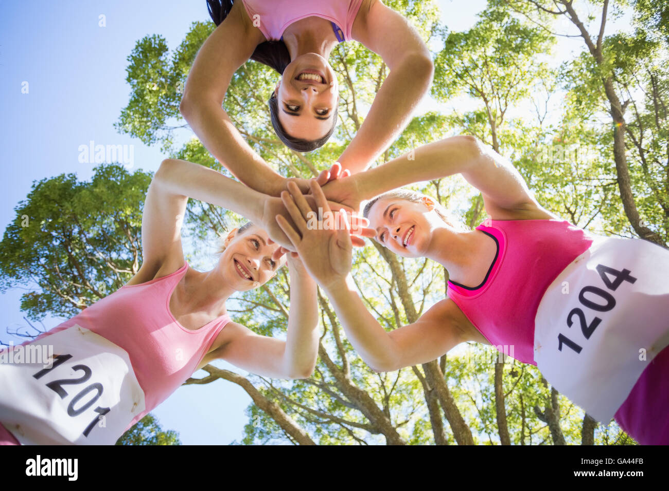 Beautiful young woman stacking hi-res stock photography and images - Alamy
