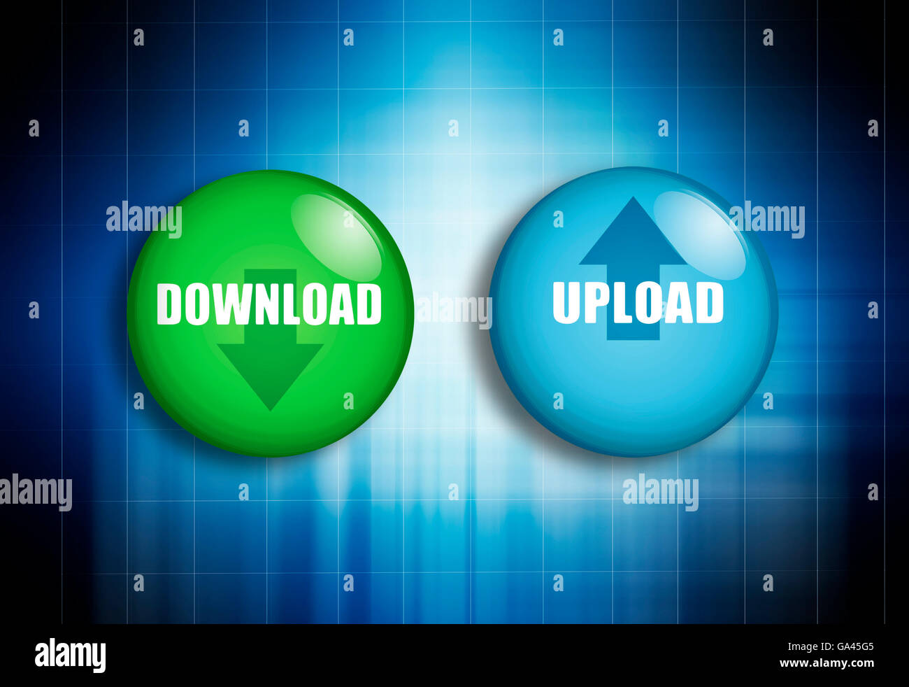 Files upload and download hi-res stock photography and images - Alamy