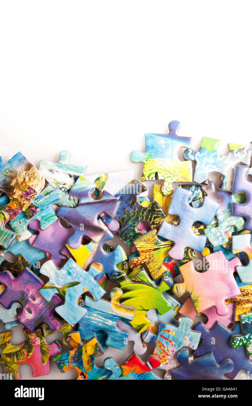 jigsaw puzzle pieces Stock Photo - Alamy