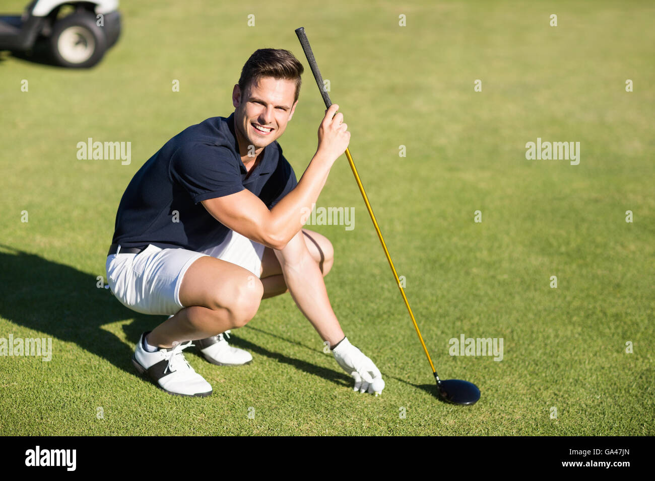 Happy golf ball hi-res stock photography and images - Alamy