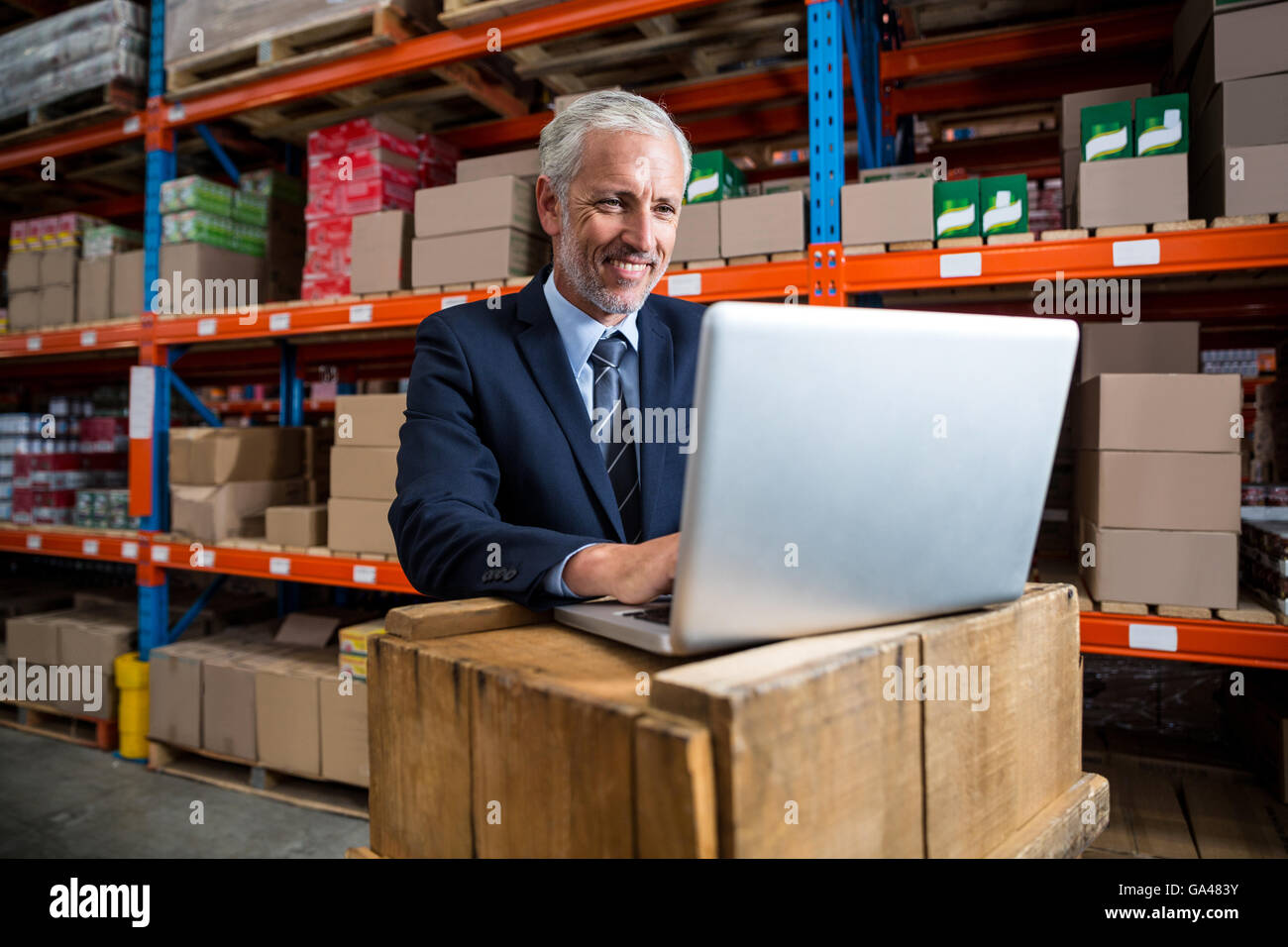 Business man is concentrating during his work Stock Photo - Alamy