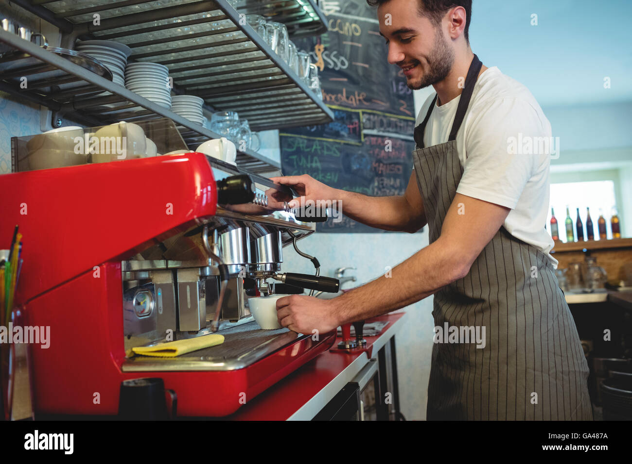 Male coffee maker hi-res stock photography and images - Alamy