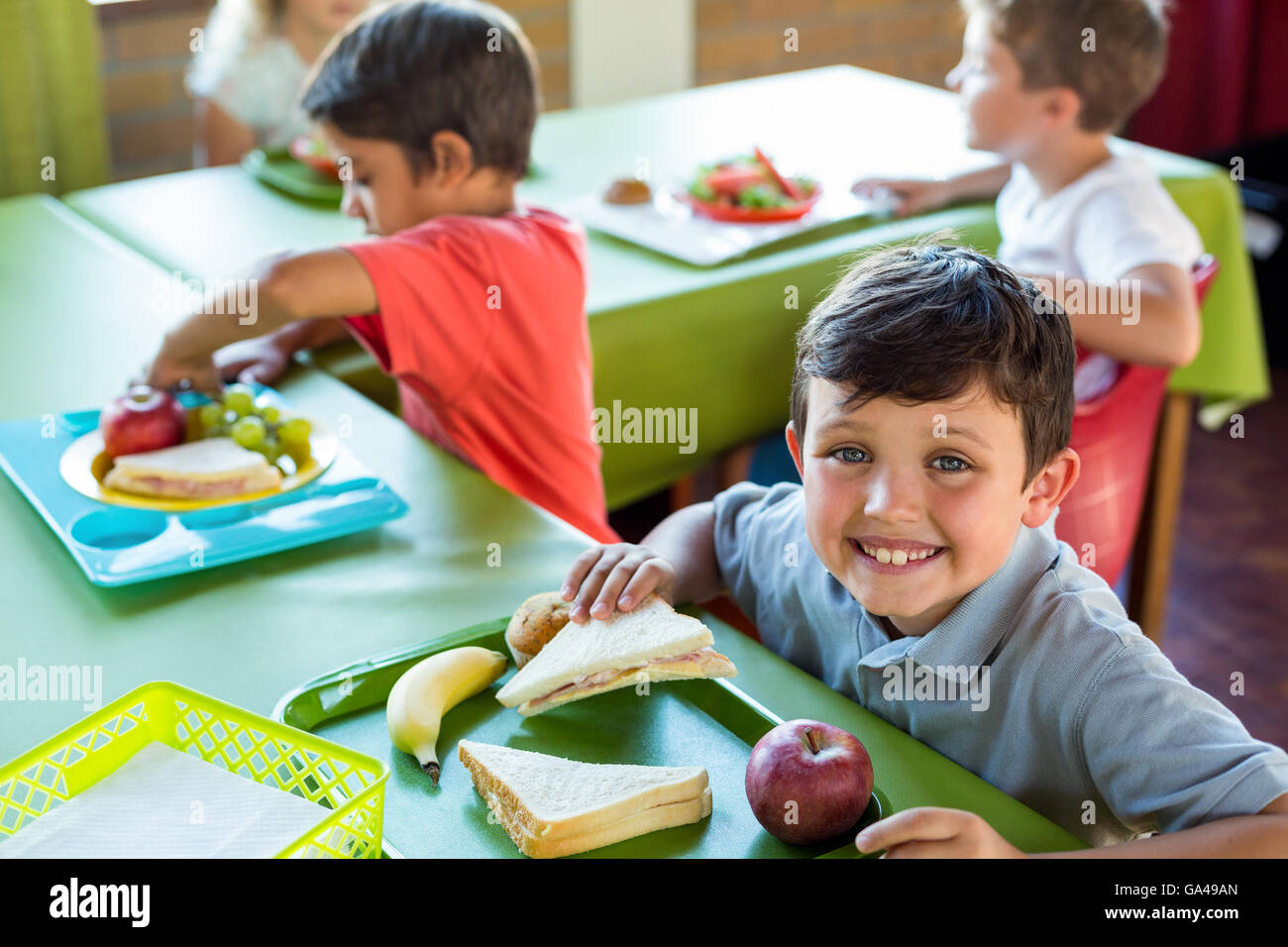 Cute happy teenager boy hi-res stock photography and images - Alamy