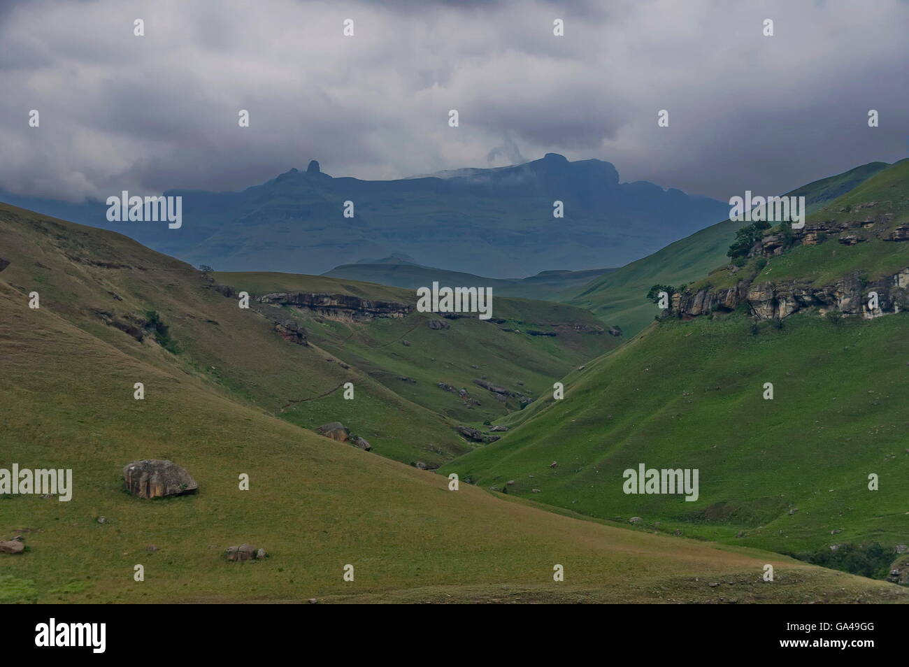 Giants Castle KwaZulu-Natal nature reserve, Drakensberg South Africa ...