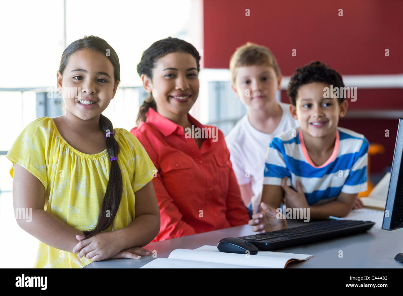 Children class room hi-res stock photography and images - Alamy