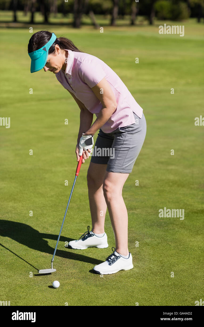 Playing golf golf course ball hi-res stock photography and images - Alamy