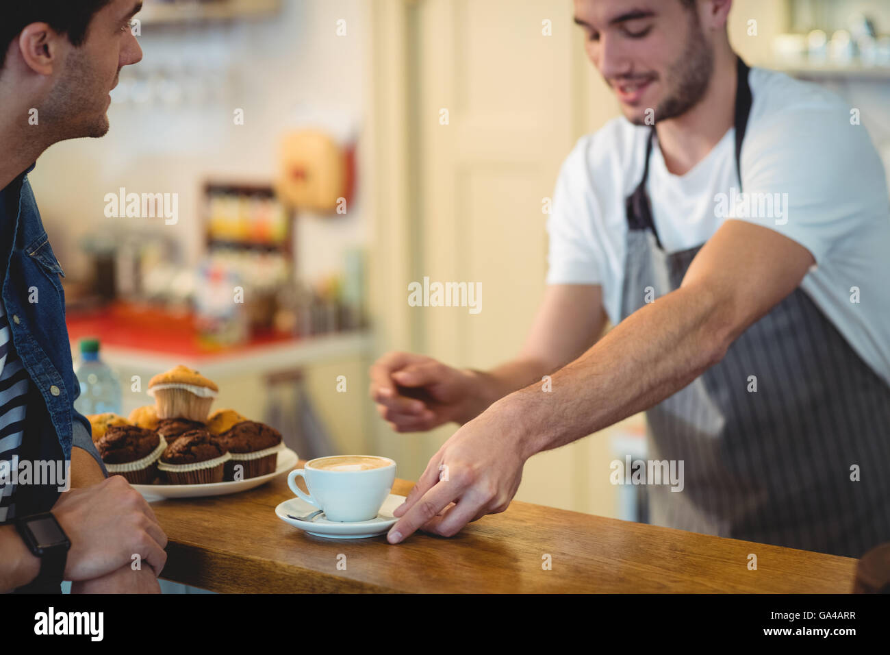 Customer cafe hi-res stock photography and images - Alamy