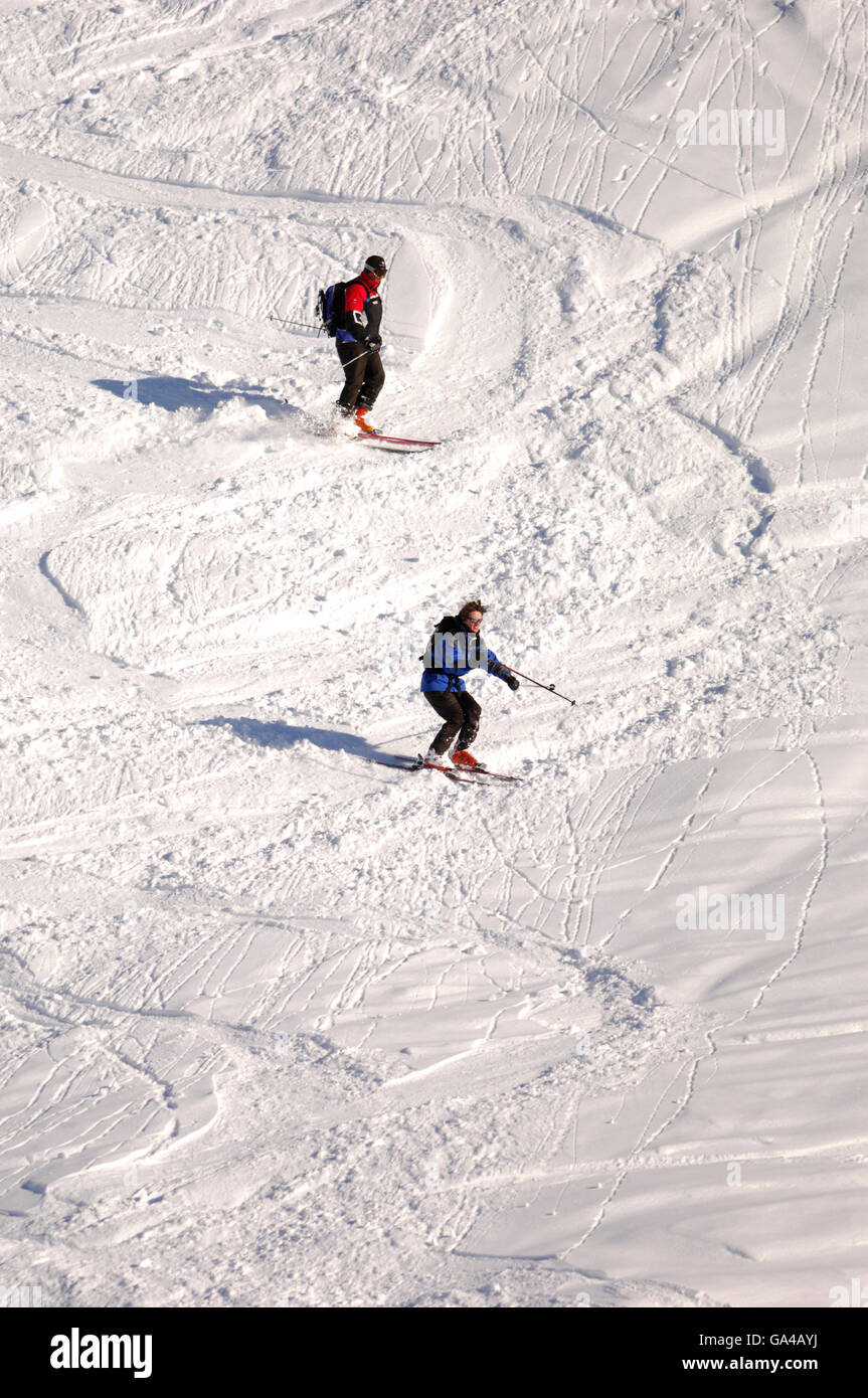 Piste markers hi-res stock photography and images - Alamy
