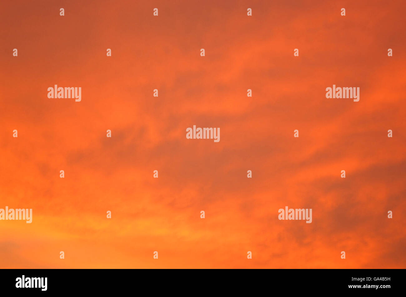 deep orange Sky Stock Photo - Alamy