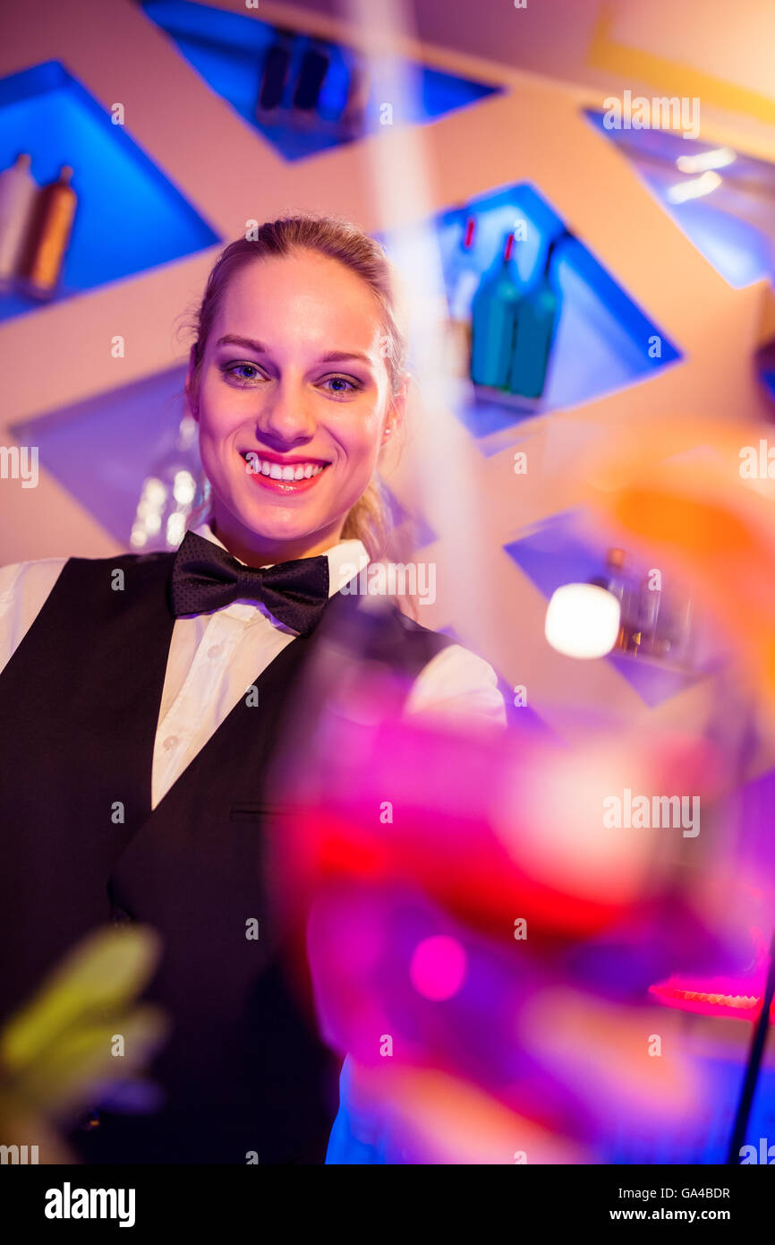 Attractive barmaid hi-res stock photography and images - Alamy