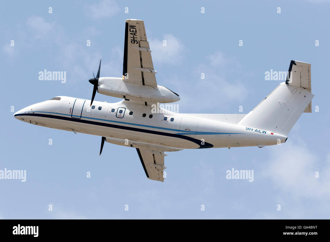 Medavia De Havilland Canada DHC-8 Dash 8 [9H-AEW] climbing out of ...