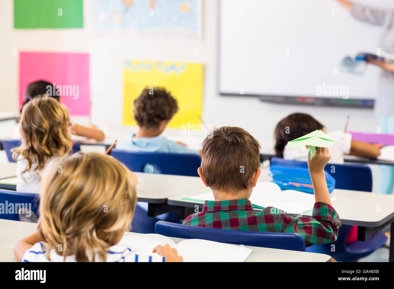 Paper Airplane Classroom High Resolution Stock Photography and Images ...