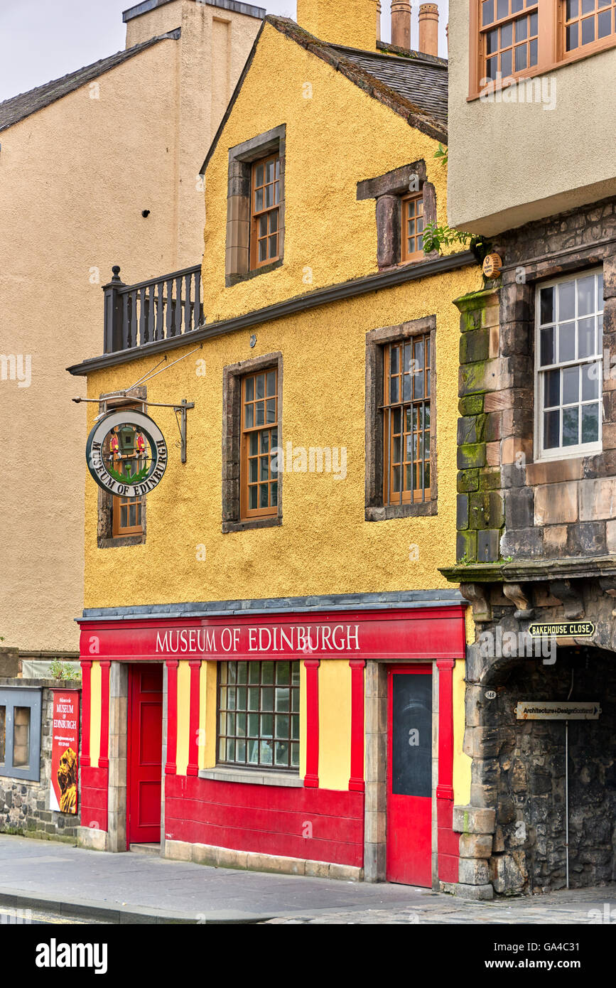 The Museum of Edinburgh, formerly known as Huntly House Museum, is a ...