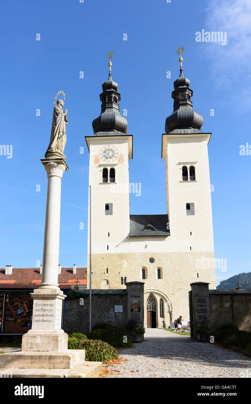 Gurk Cathedral, Gurk, Austria, Kärnten, Carinthia Stock Photo - Alamy