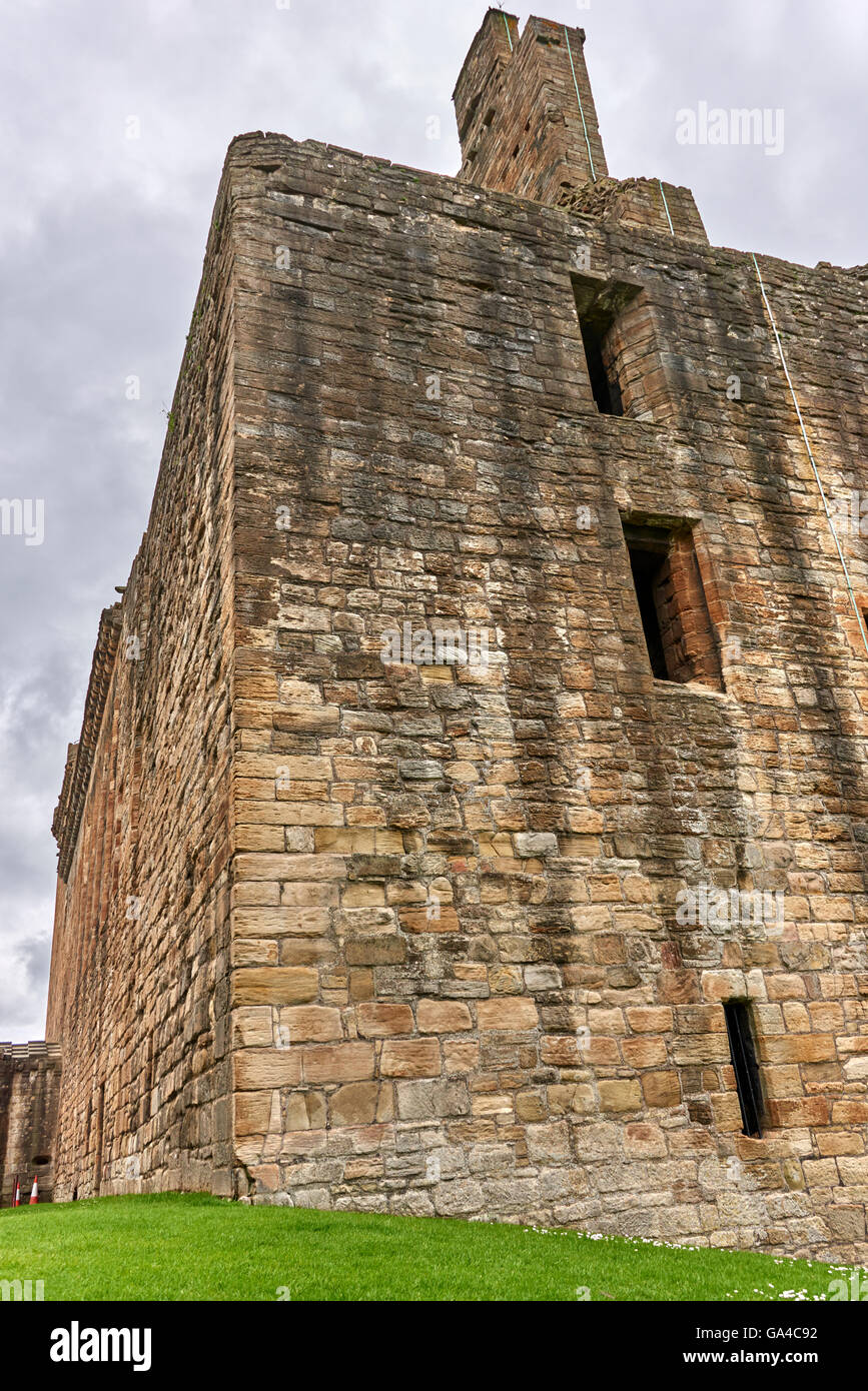The ruins of Linlithgow Palace are situated in the town of Linlithgow ...