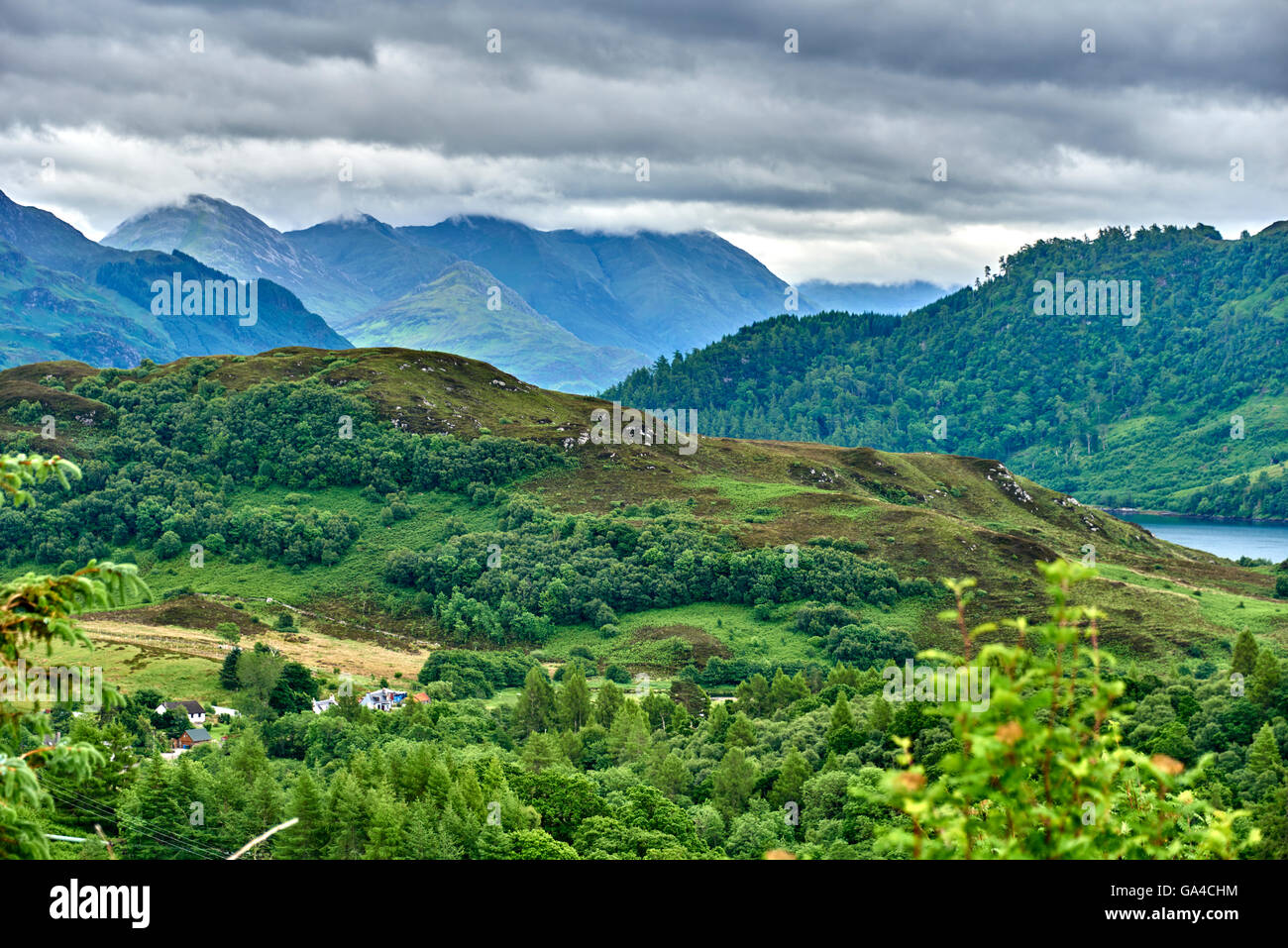 The Highlands are a historic region of Scotland Stock Photo - Alamy