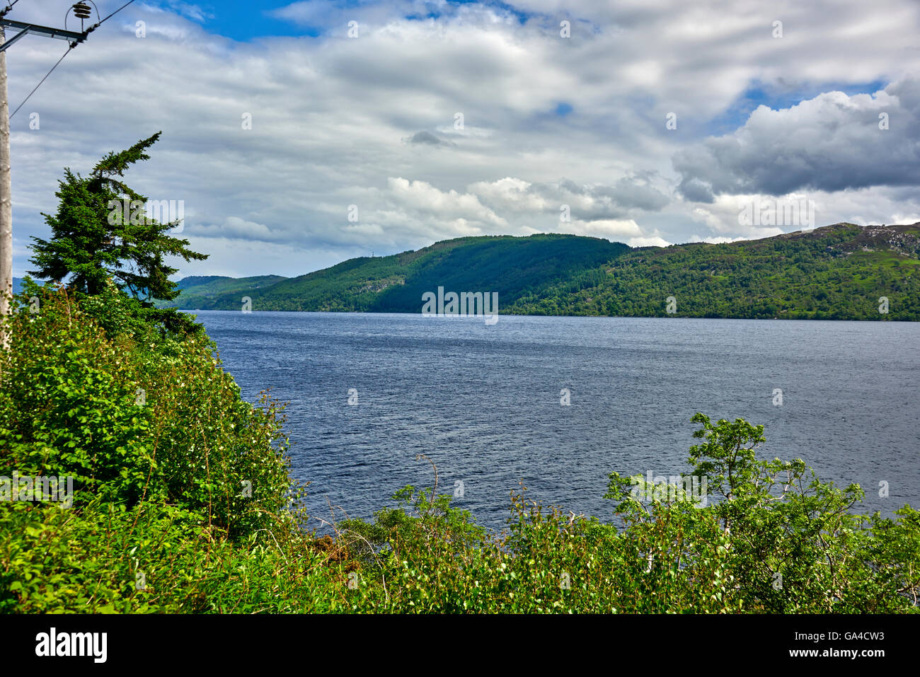 Loch Ness is a large, deep, freshwater loch in the Scottish Highlands ...