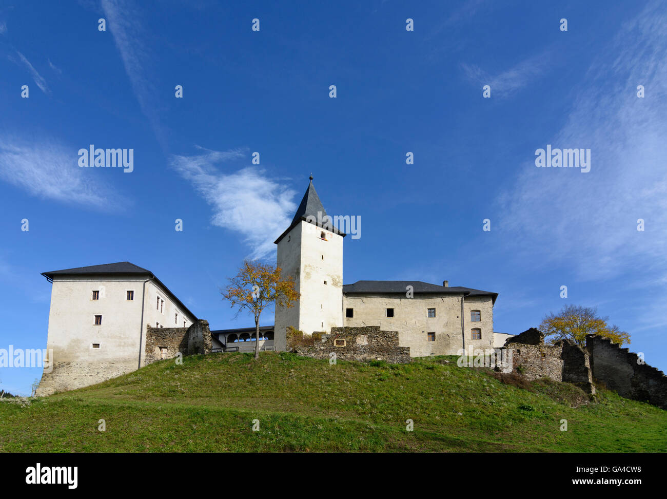 Straßburg Castle, Straßburg, Austria, Kärnten, Carinthia Stock Photo ...