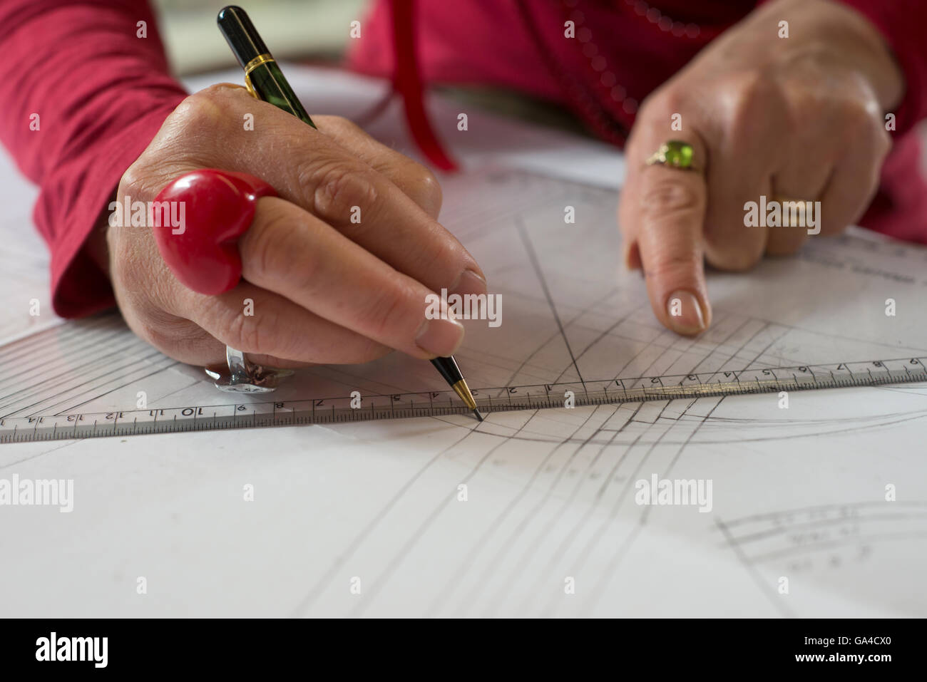Tracing triangle hi-res stock photography and images - Alamy