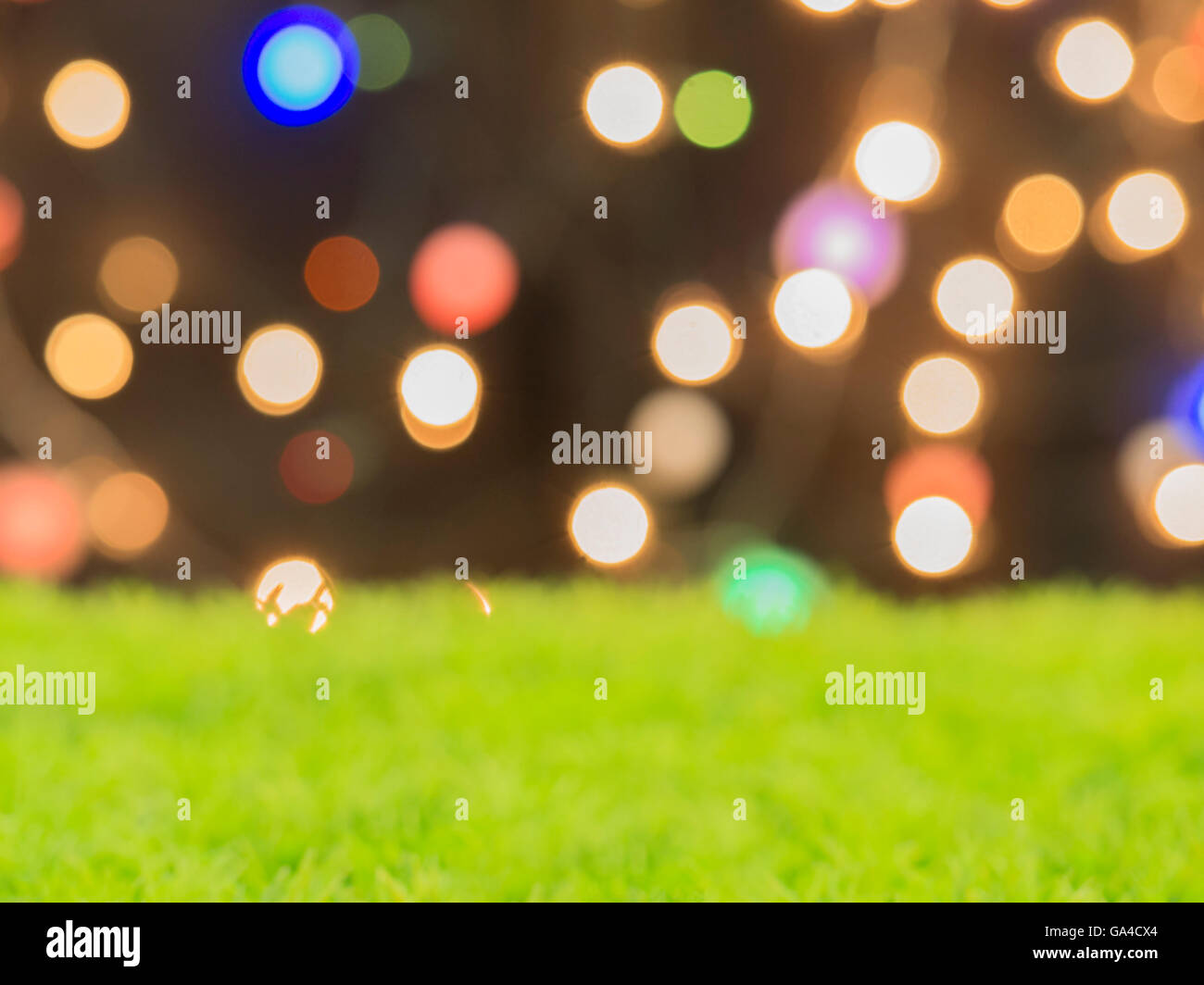 abstract beautiful light background on green grass Stock Photo - Alamy