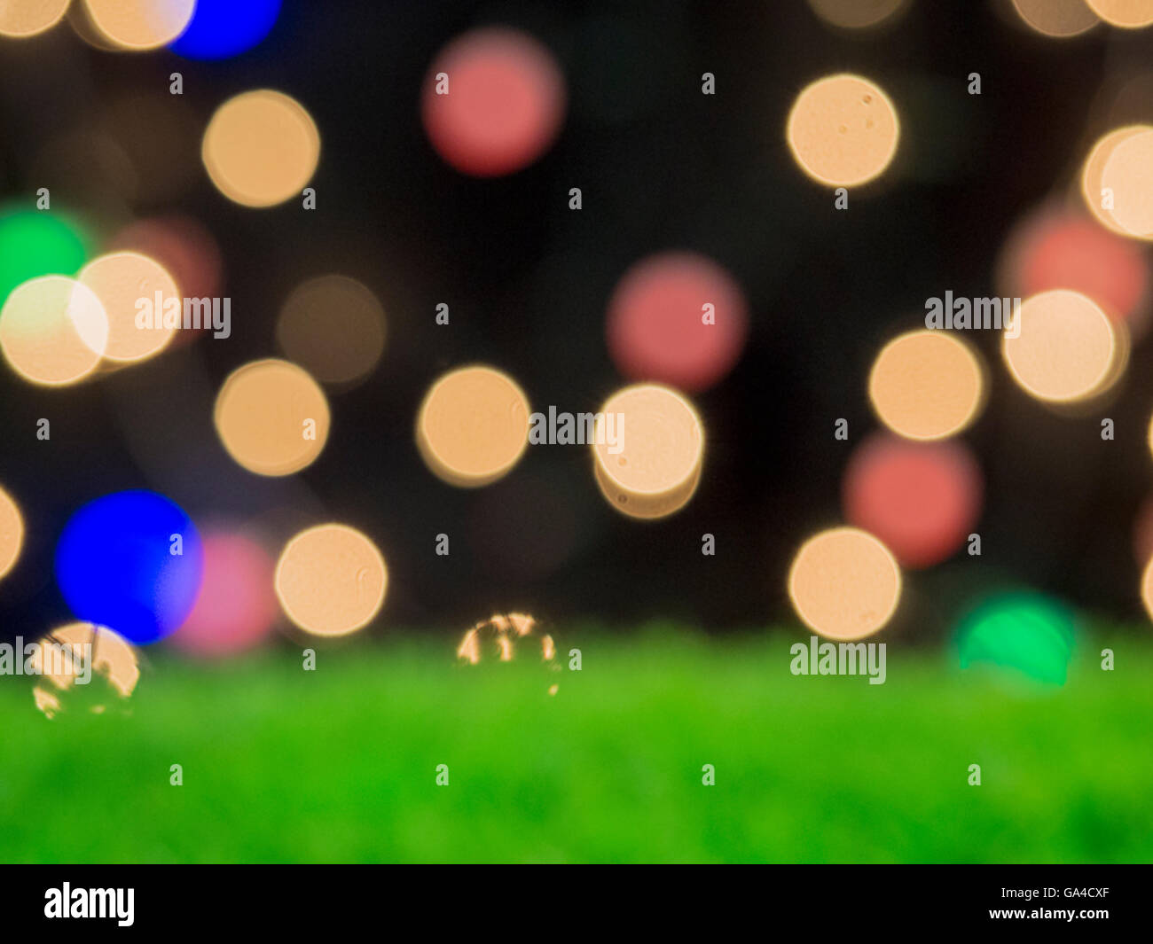 abstract beautiful light background on green grass Stock Photo - Alamy