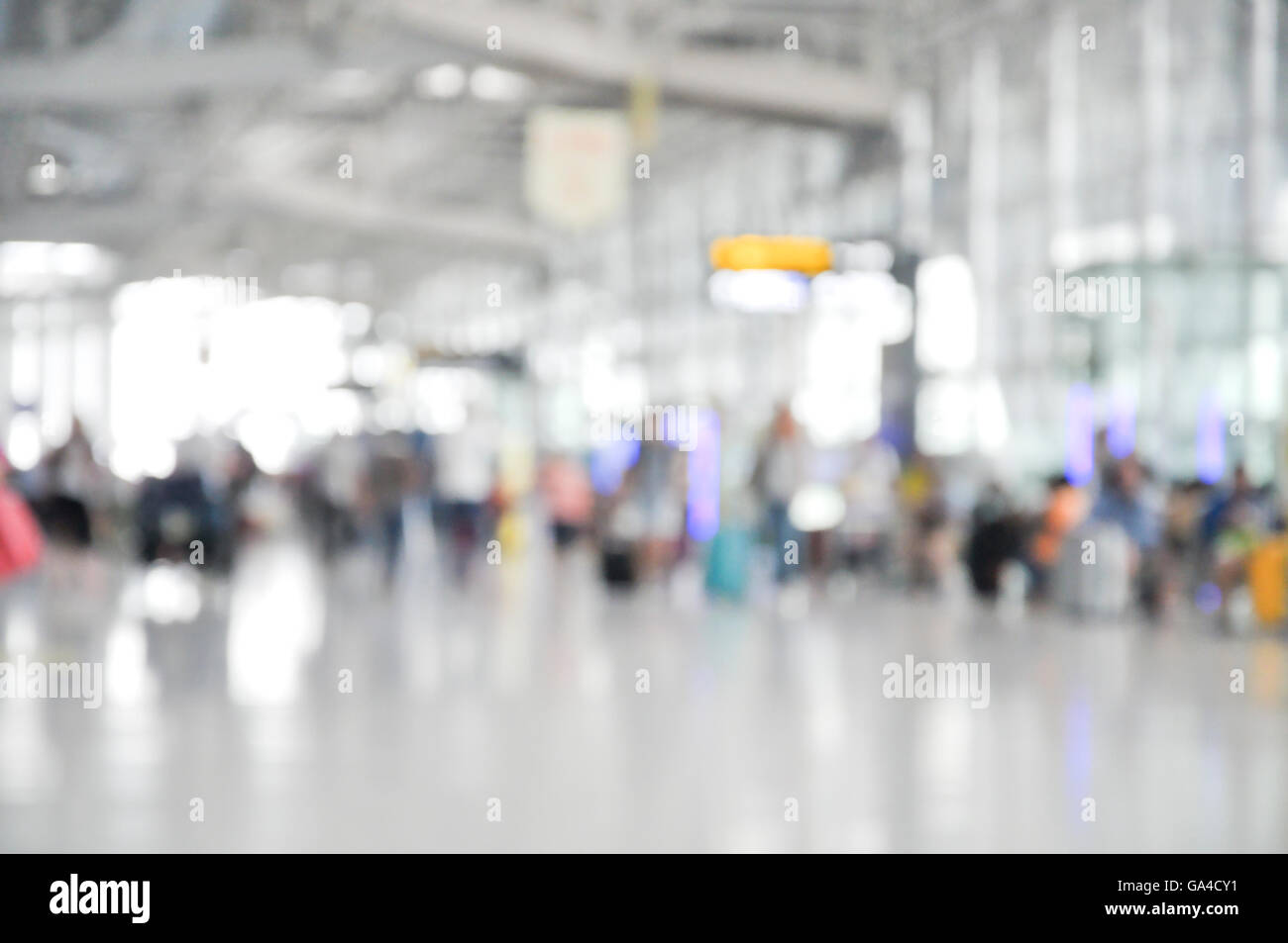 Blurred background, Traveler at airport terminal blur background Stock ...