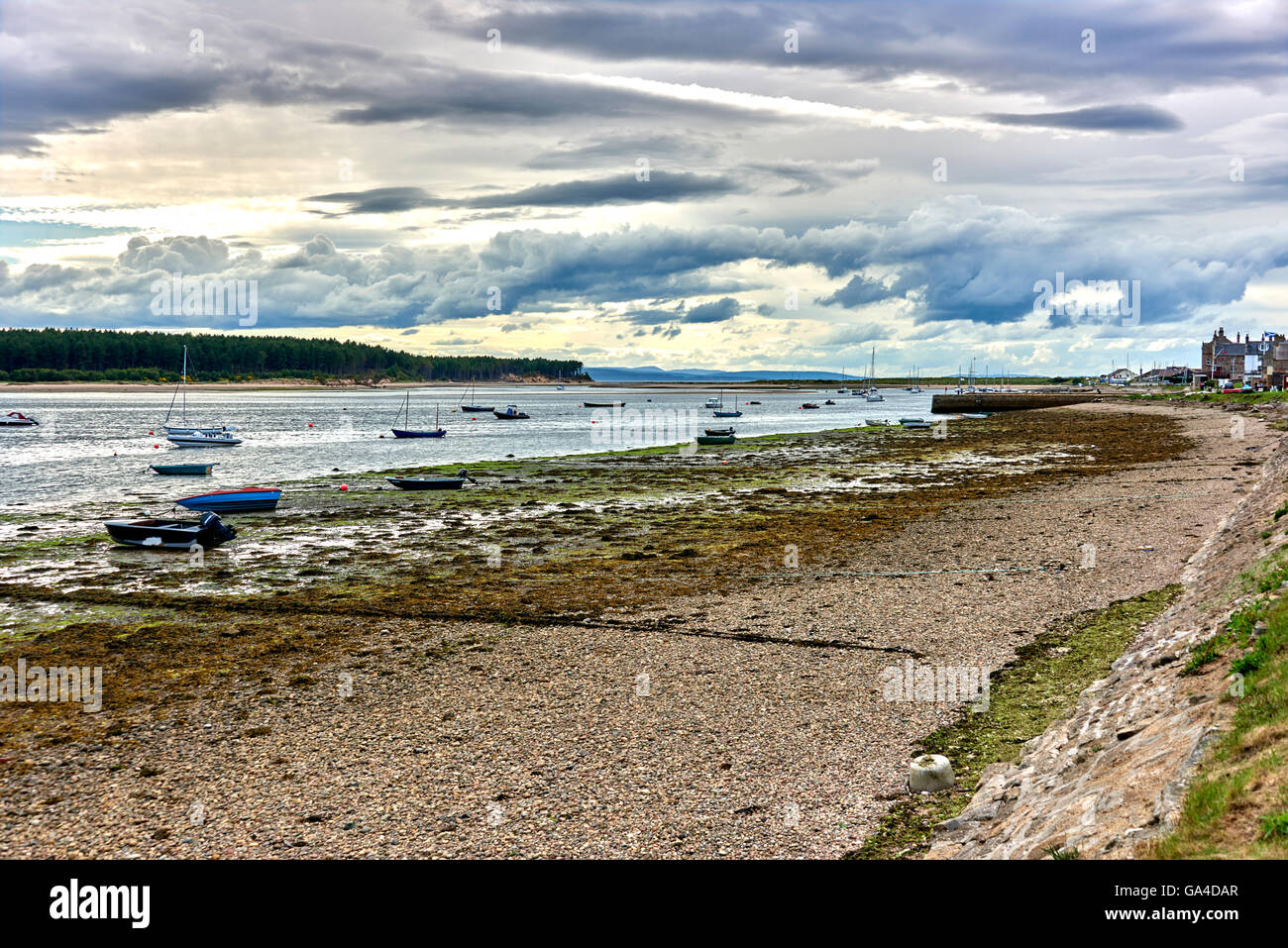 Findhorn is a village in Moray, Scotland Stock Photo - Alamy
