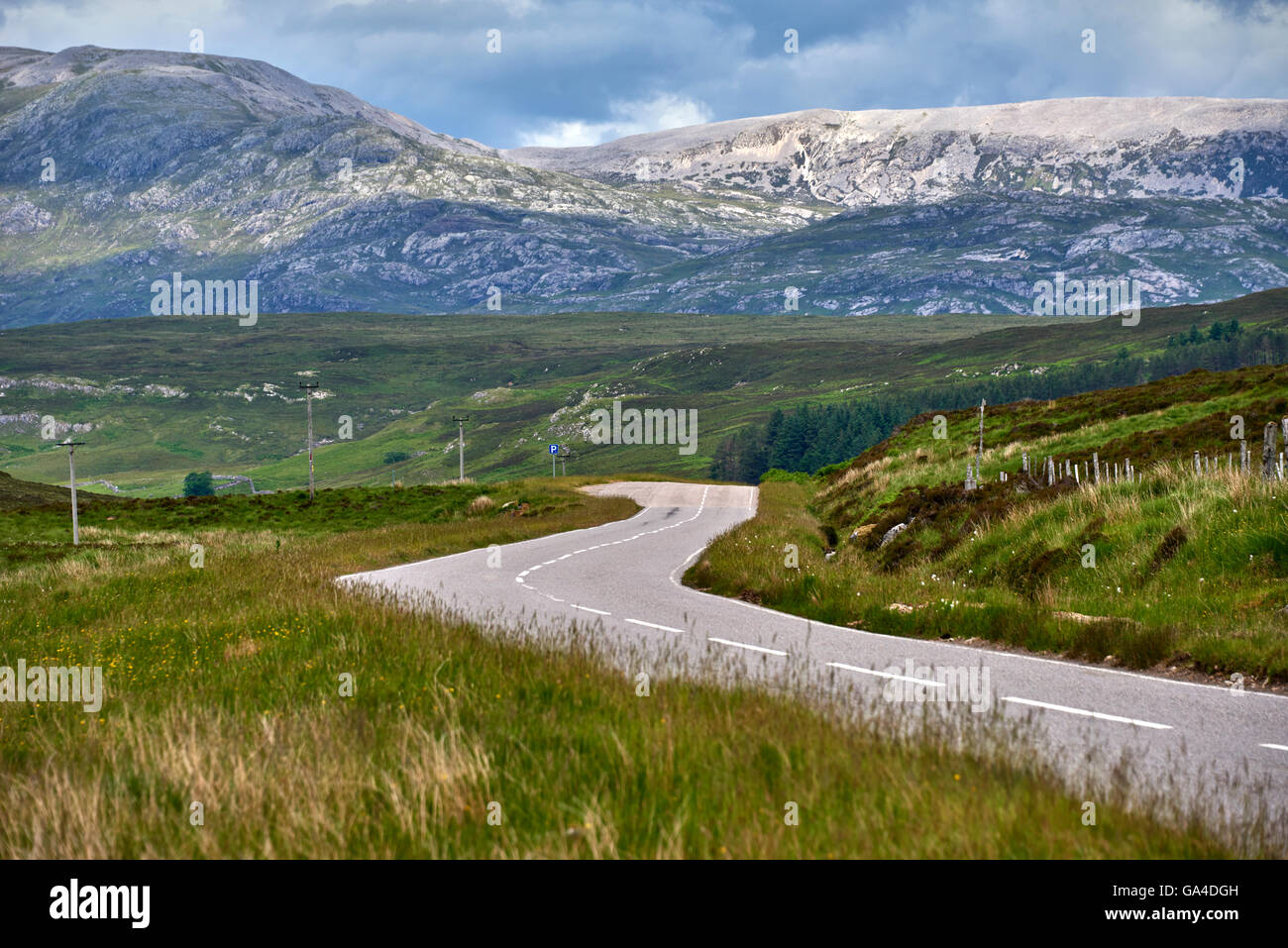 The Highlands are a historic region of Scotland Stock Photo - Alamy