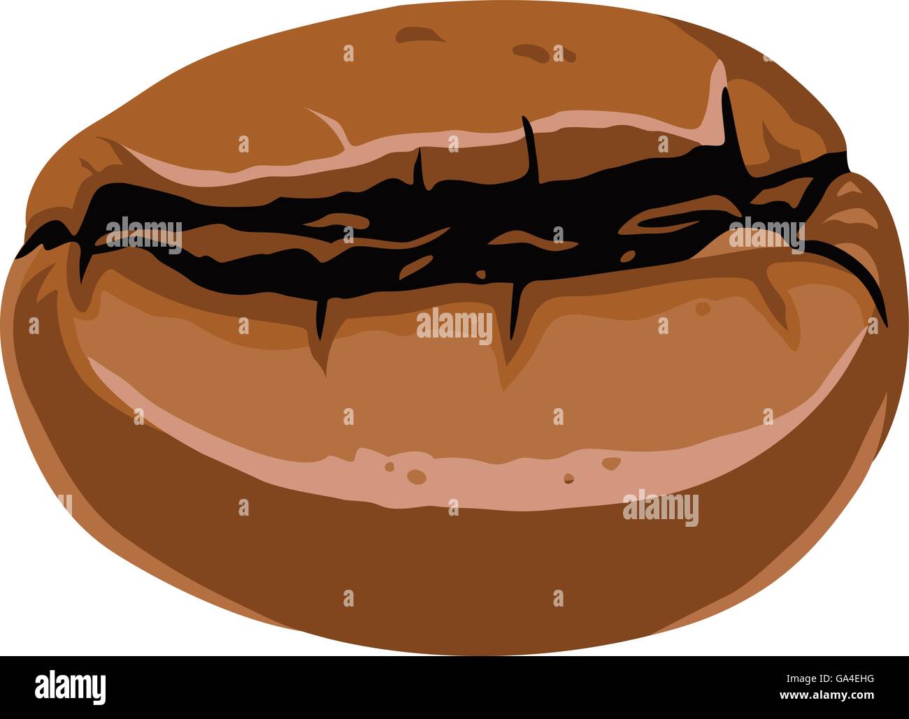 Coffee Bean Vector Stock Vector Image & Art - Alamy