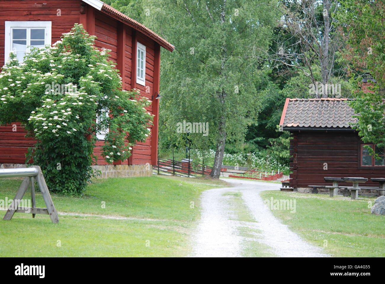 Historic Swedish environment Stock Photo - Alamy