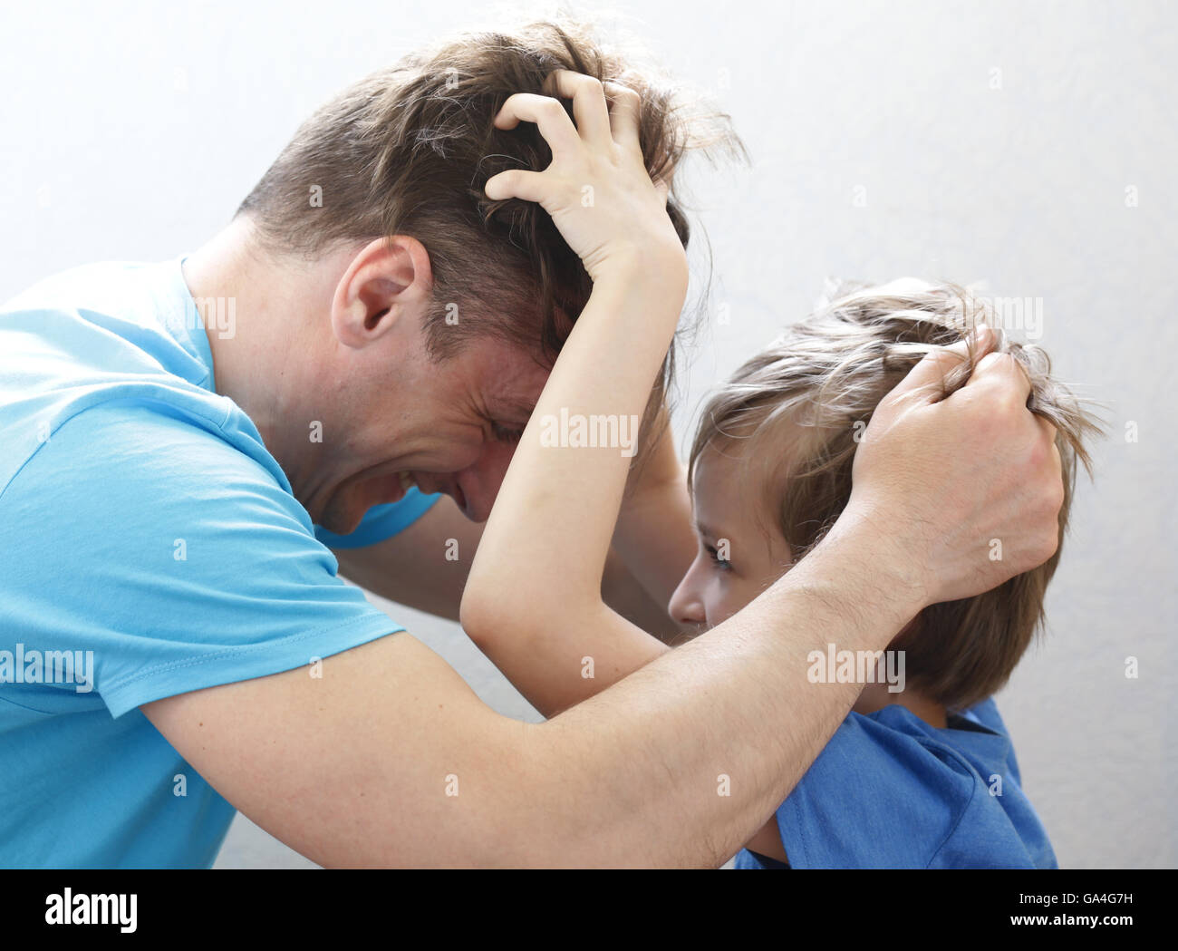 Father scream hi-res stock photography and images - Alamy