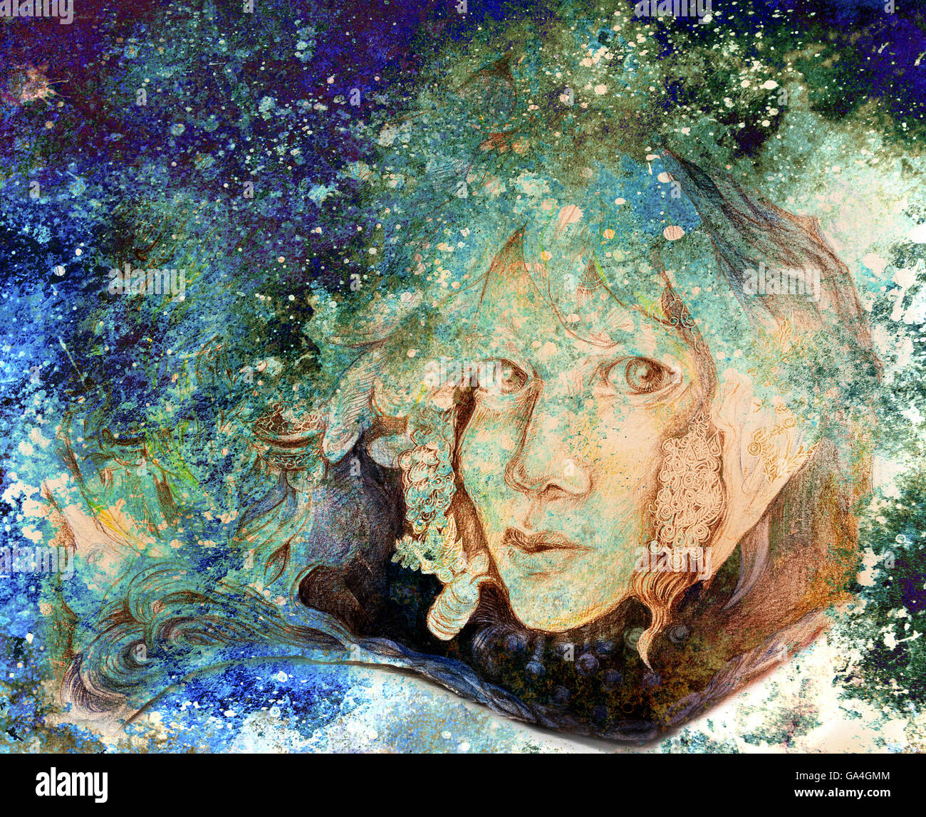 Fairy face hi-res stock photography and images - Alamy