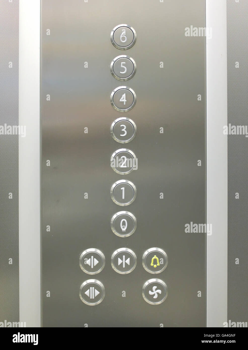 Elevator floor numbers hi-res stock photography and images - Alamy