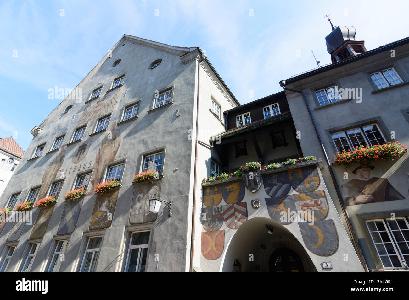 Feldkirch Town Hall Austria Vorarlberg Stock Photo - Alamy