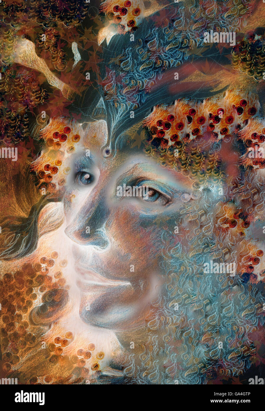 Elven pattern hi-res stock photography and images - Alamy