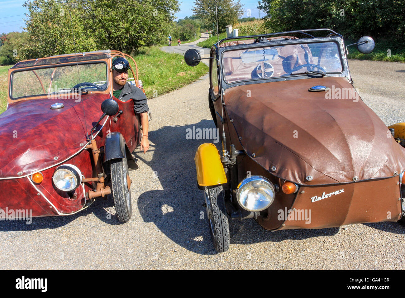 Velorex a small three-wheeled car was a manufacturing in Czechoslovakia ...